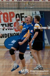 Cameron Beck - Canberra Heat Volleyball Academy - GameDay