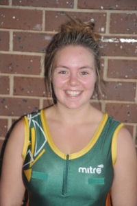 Sarah Teelow sponsored by - Tyrendarra Football Netball Club - GameDay