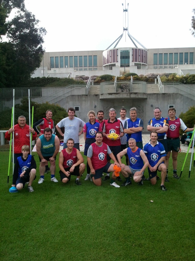 AFL 9s Catching on with Politicians - NSW AFL 9s - GameDay