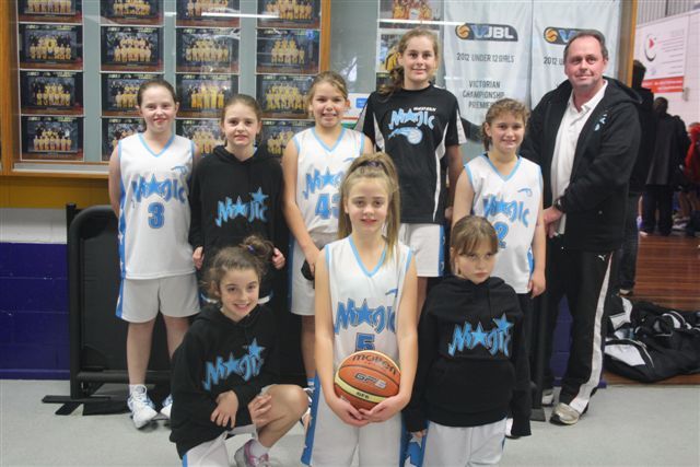 OUR U12 GIRLS IN MELBOURNE 2013 - Western Magic Basketball Club - GameDay