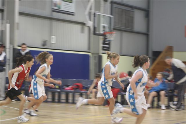 OUR U12 GIRLS IN MELBOURNE 2013 - Western Magic Basketball Club - GameDay