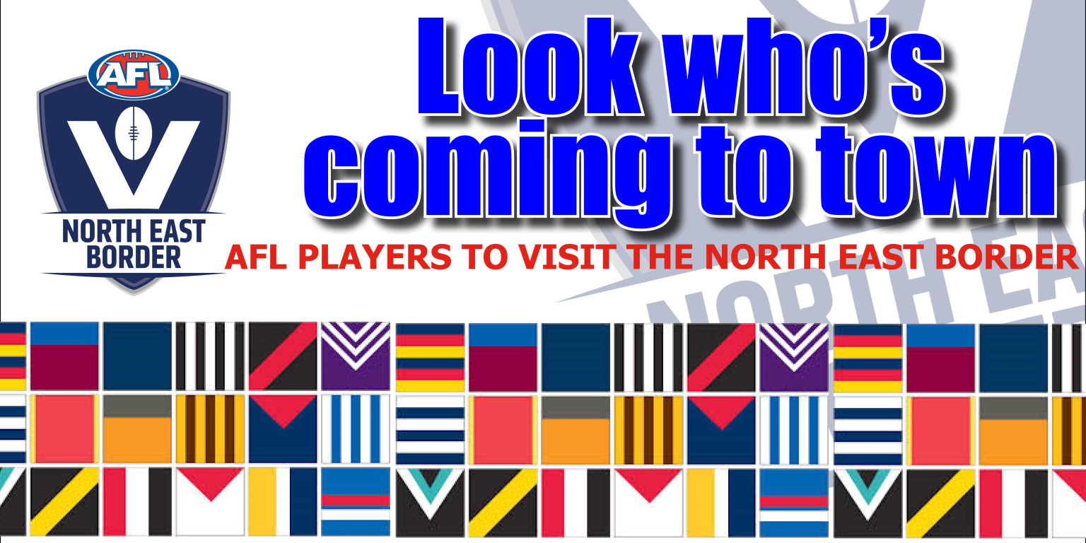 AFL players visiting the region - AFL North East Border - SportsTG